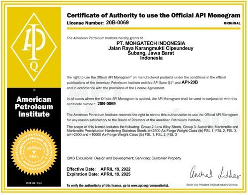 Mohgatech - Our Certifications